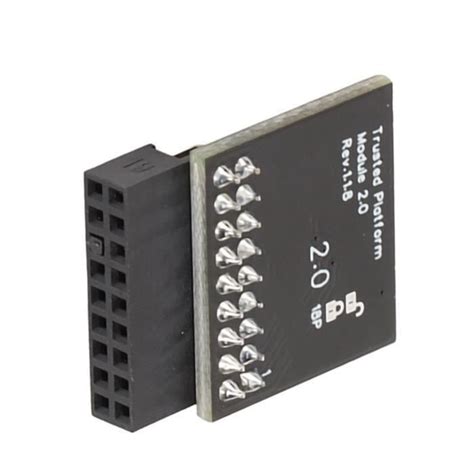 Module De Sécurité De Cryptage Tpm 20 Module Tpm 20 Interface Lpc Module De Cryptage Tpm 20 Pcb
