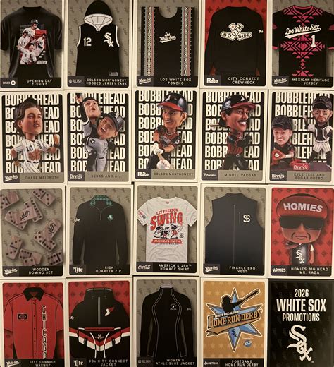 White Sox Announce 2026 Promotional Calendar At Soxfest South Side Sox
