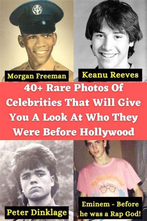 40 Rare Photos Of Celebrities That Will Give You A Look At Who They