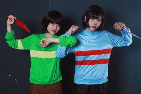 Chara X Frisk Cosplay