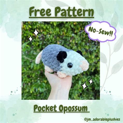 Pocket Opossum Free Pattern 10 Free Amigurumi Patterns