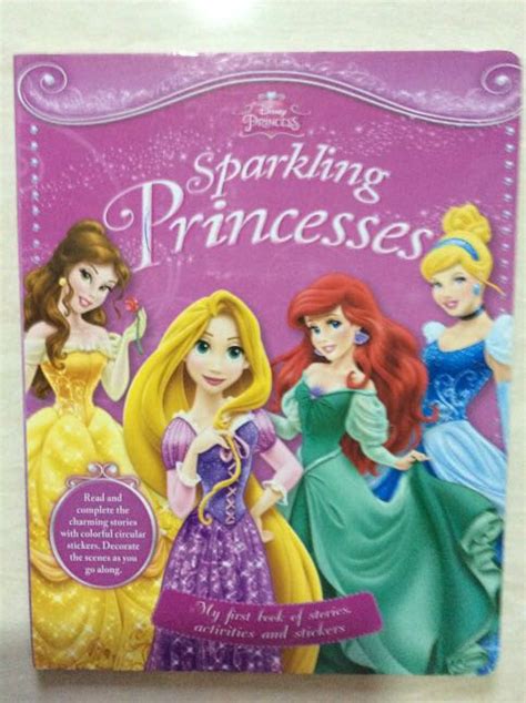 Disney Princess Sparkling Princesses Hobbies And Toys Books And Magazines