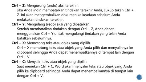 Shortcut Keyboard Untuk Microsoft Wordpptx