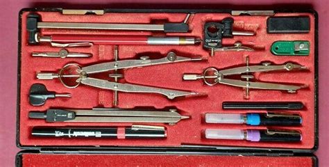 Charvoz Engineering Drafting Drawing Tools Set With Case 4558449930