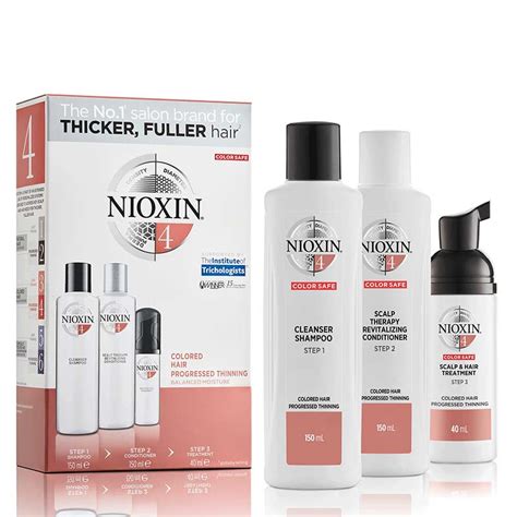 Nioxin System 4 Three Part Trial Kit Cloud 10 Beauty