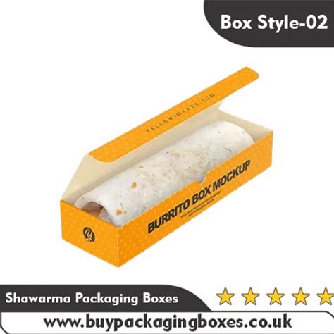 Buy Shawarma Boxes Custom Durable And Branded Packaging