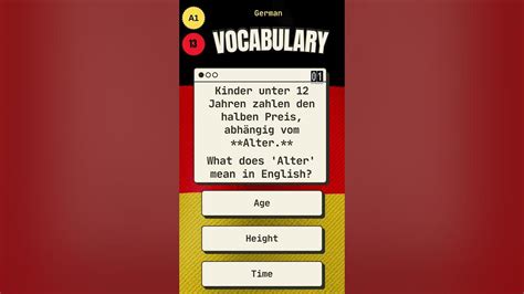 Learn German A1 Vocabulary With Fun Riddles No13 Languagelearning