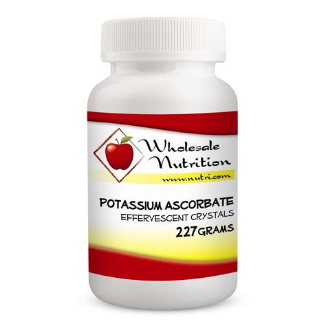 Wholesale Potassium Ascorbate Vitamin C Crystals 227g Antioxidant