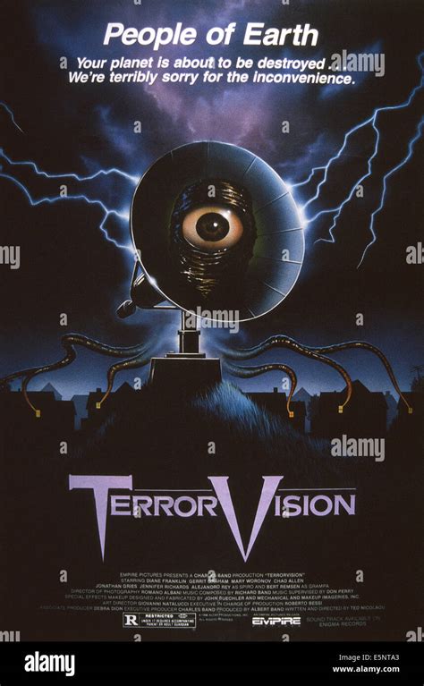 Terrorvision Us Poster 1986 © Empire Picturescourtesy Everett