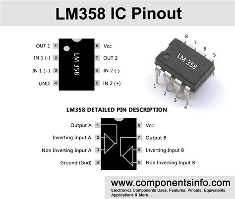 Lm358n характеристики схема подключения