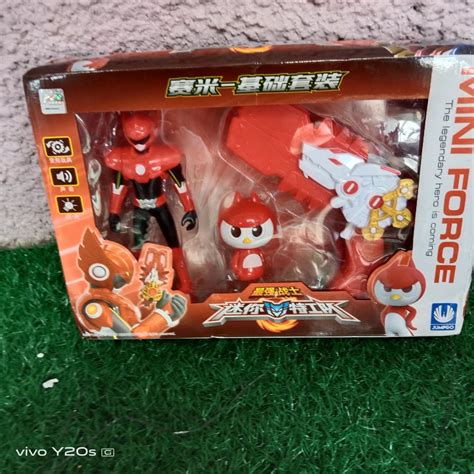 Red Miniforce Sammy Mini Force Jumpgo With Lights And Sounds