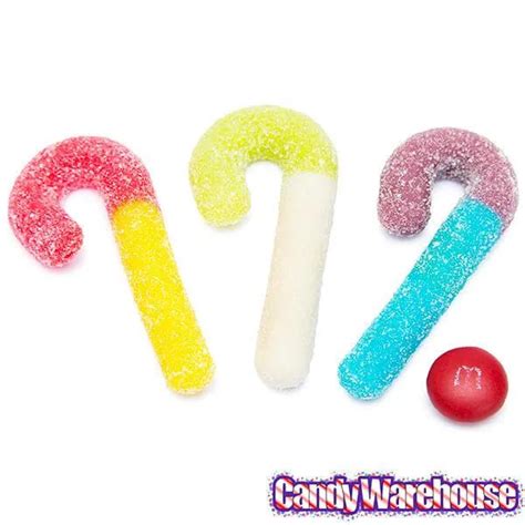 Trolli Sour Brite Mini Canes Jelly Candy Canes 9 Ounce Bag Candy