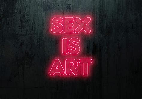 Carteles De Neón Led Luces De Neón Sex Is Art