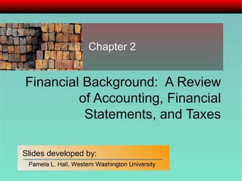 Accounting Financial Statement Analysis Course Notespdf
