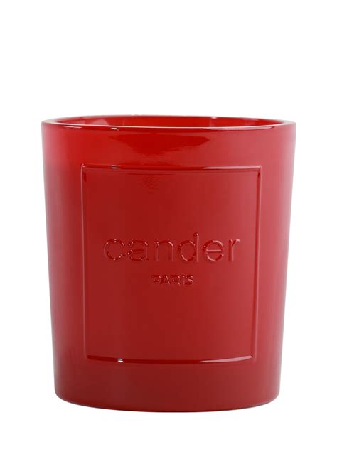 Cander Paris Fete Candle Red Editorialist