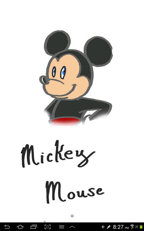 Mickey Mouse Doodle By Theshadamyartisto10 On Deviantart