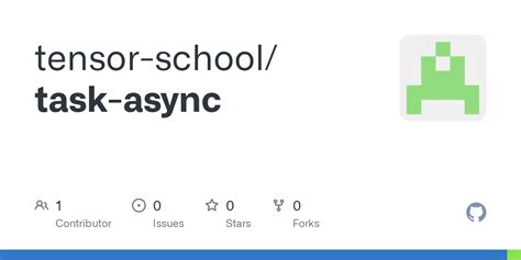 Github Tensor Schooltask Async