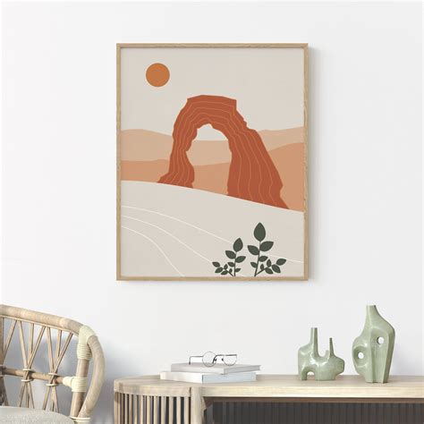 Delicate Arch Wall Art Print Arches National Park Wall Art Etsy