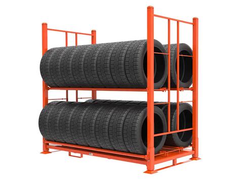 Safe And Secure Tire Storage With Tire Storage Racks Mrack