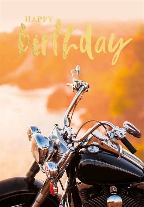 Harley Davidson Birthday Greetings