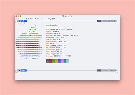 My Lil Ghostty Terminal Config