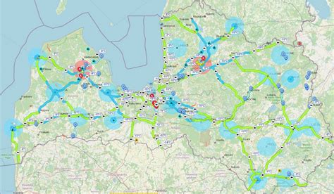 Šorīt Apgrūtināta Braukšana Valsts Centrālajā Daļā Kurzemē Un Vidzemē Raksts