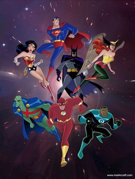 Justice League Founding Members By Dlee1293847 Justice League
