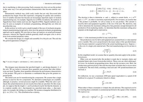 Real Analysis Linear Stochastic Programming Easy Formulas