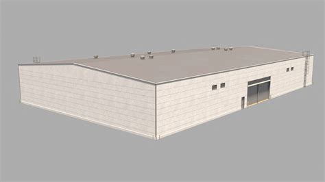 Warehouse Interior And Exterior 3d Model 199 Fbx Obj Max Free3d