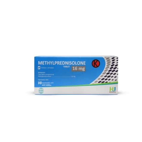 Methylprednisolone 16 Mg 10 Tablet Hexpharm Alodokter Shop
