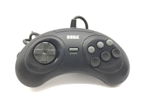 Sega Genesis Six Button Controller Controller Mk 1653 Original Oem