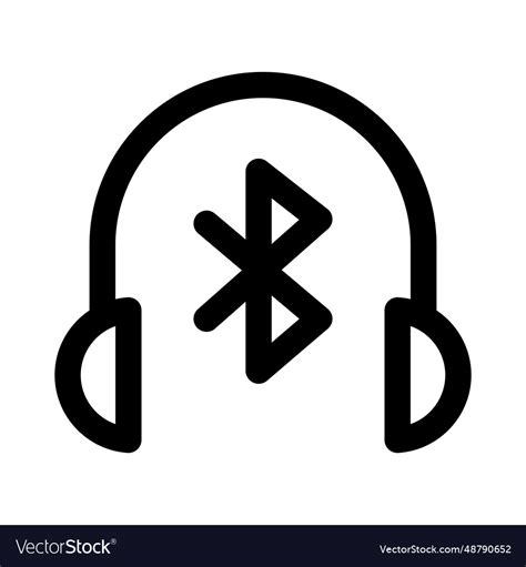 Smart Headset With Wireless Feature Royalty Free Vector