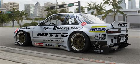 Rocket Bunny Racing V20 Nissan Silvia S13 Duck Wing 1989 1993