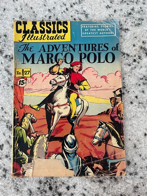 Classics Illustrated 27 Vg Hrn 117 Gilberton Comic Book Marco Polo