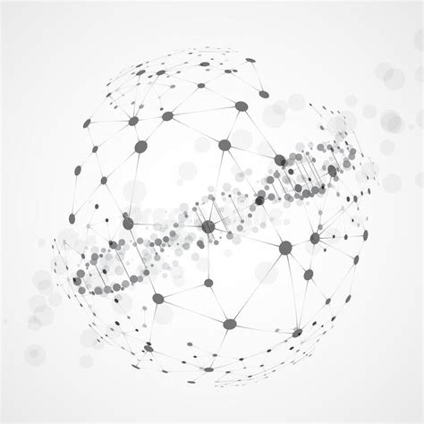 Big Genomic Data Visualization Stock Vector Illustration Of Biology