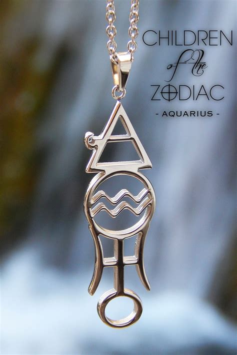 Harness The Power Of The Stars With This Aquarius Zodiac Necklace A