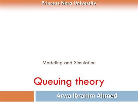 Ppt Modeling And Simulation Queuing Theory Powerpoint Presentation