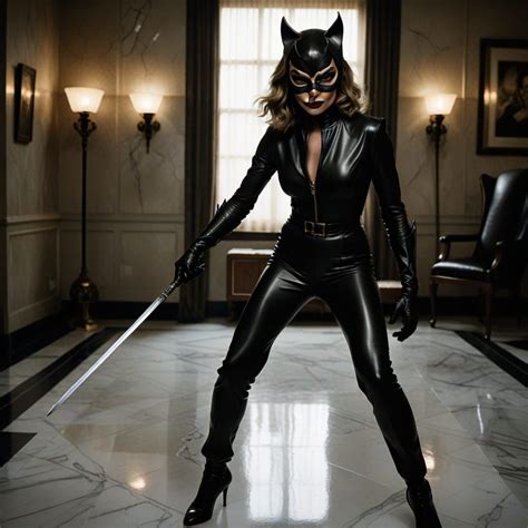 Michelle Pfeiffer Returns As Selina Kyle Aka Catwoman Looking Chic
