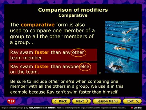 Ppt Comparison Of Modifiers Powerpoint Presentation Free Download