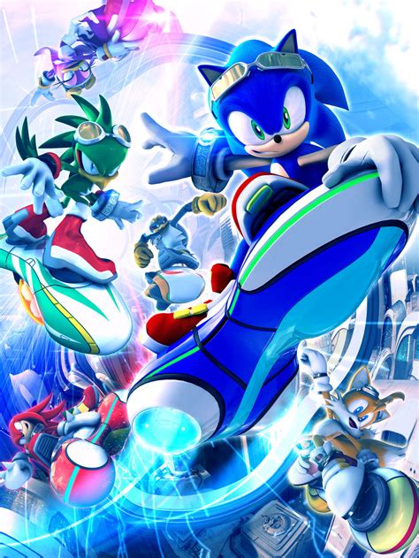 Sonic Riders Zero Gravity Key Art Artwork The Sonic Stadium