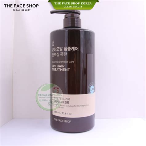 Dầu Xả The Face Shop Làm Mềm Tóc Essential Damage Care Lpp Hair Treatm