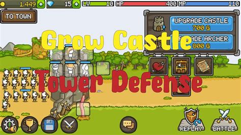 Grow Castle Tower Defense Youtube