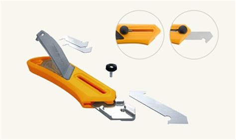 Cutter Olfa Pc L Spécial Plexiglas Avec Lame Crochet 16 Mm 1 Cutter