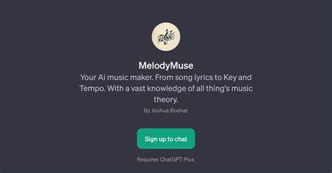 Melodymuse Ai Tool For Music