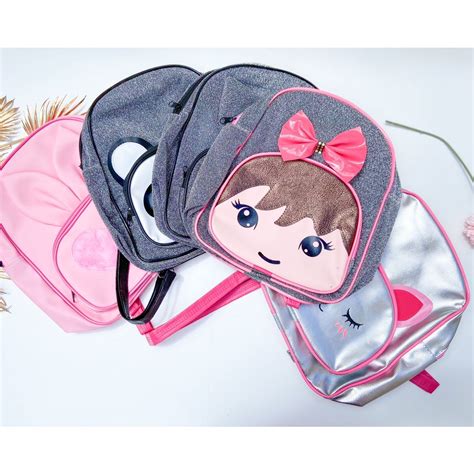 Mochila Infantil Feminina Impermeavel Passeio E Viagem Varios Modelos Shopee Brasil