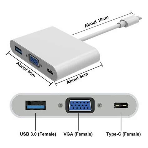 Type C In Vga Usb Type C Female At Rs Piece Usb Cable In Gurgaon Id