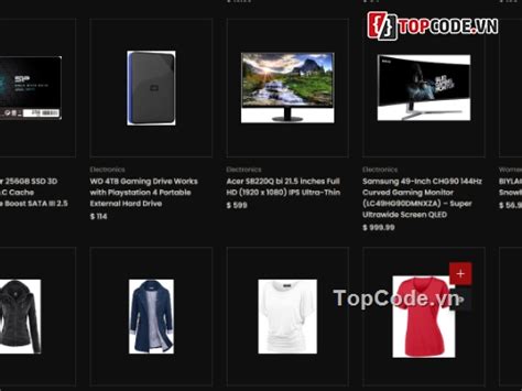 website bán quần áo node js npm react tailwind css