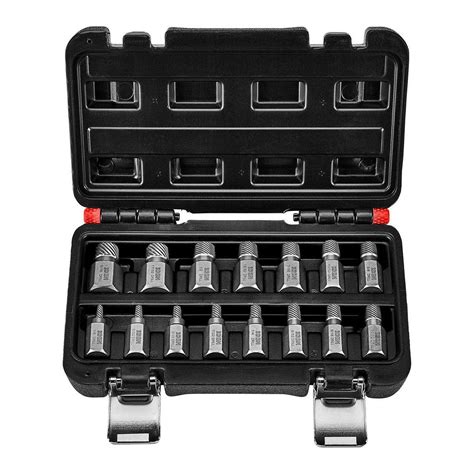 Multi Spline Screw Extractor Set 15 Piece