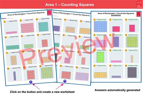 Area And Perimeter Of Rectangles Teaching Resources