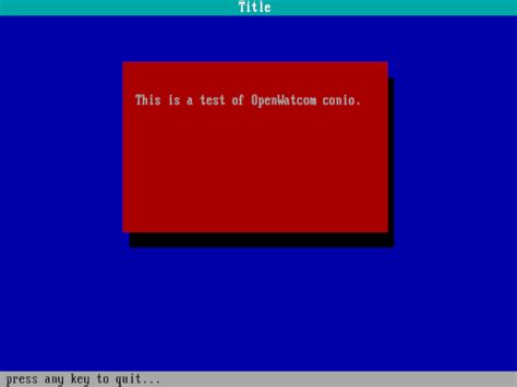 From Turboc To Open Watcom A Tale Of Two C Compilers And Their Interfaces We Love Open Source